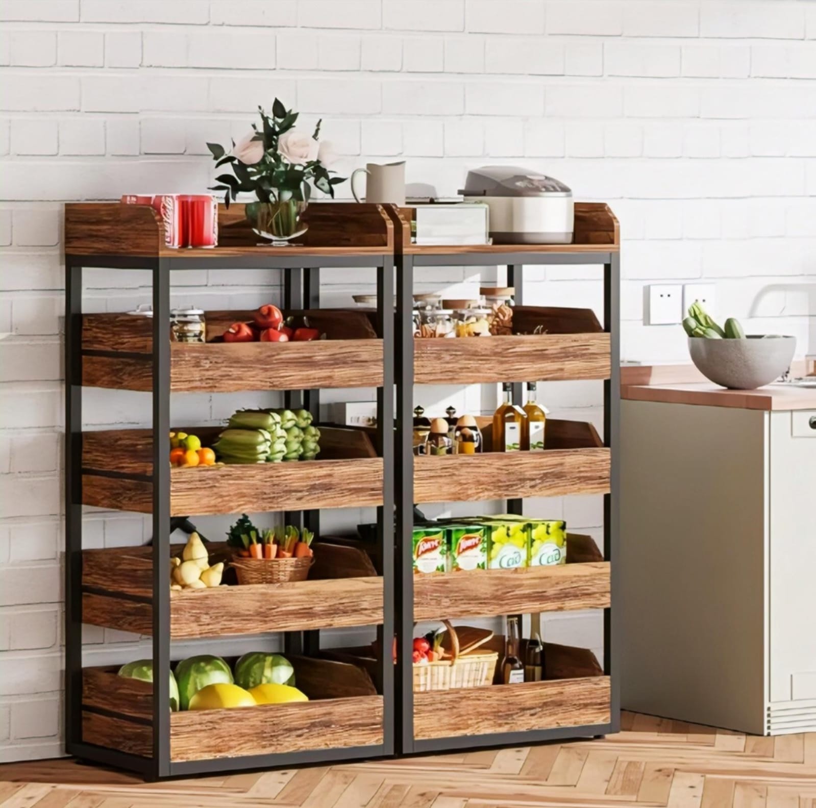 5- Tier Basket Stand – HOMELO